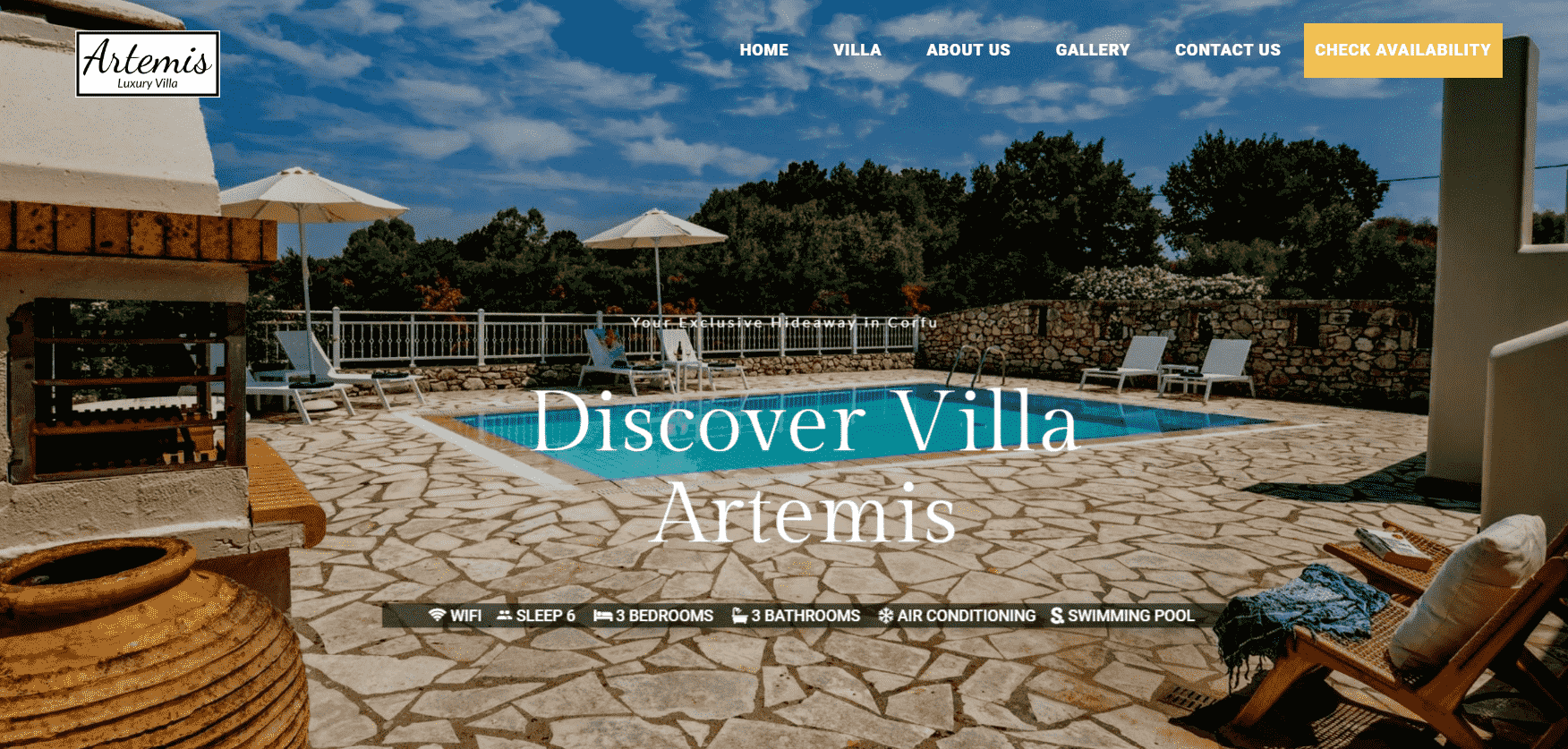 About Us - Artemis Villa